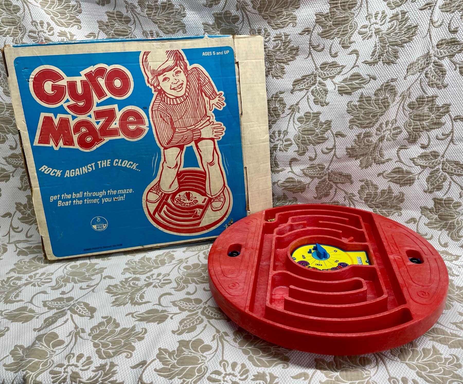 VINTAGE 1970S GYRO MAZE IN ORIGINAL BOX