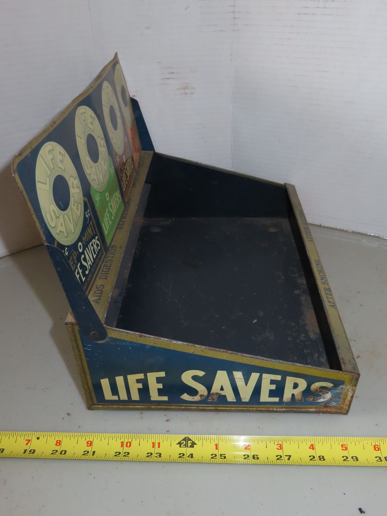 Vintage Life Saver Candy display box - Schmalz Auctions