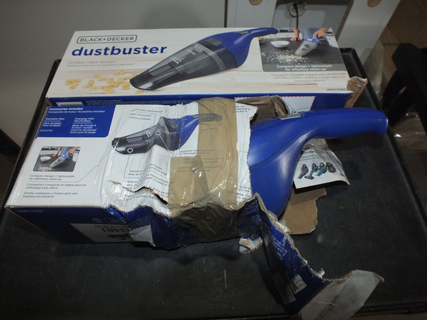 2 Black n Decker Dust Busters