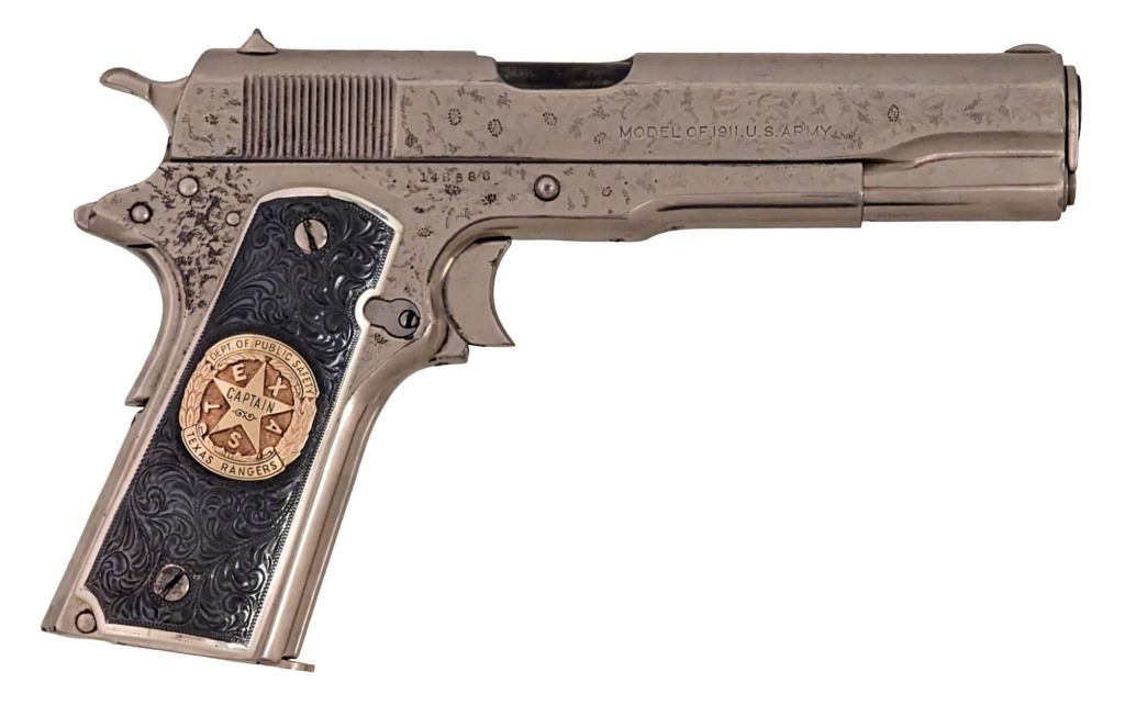 Texas Ranger Manuel T. Gonzaullas' Custom 1911