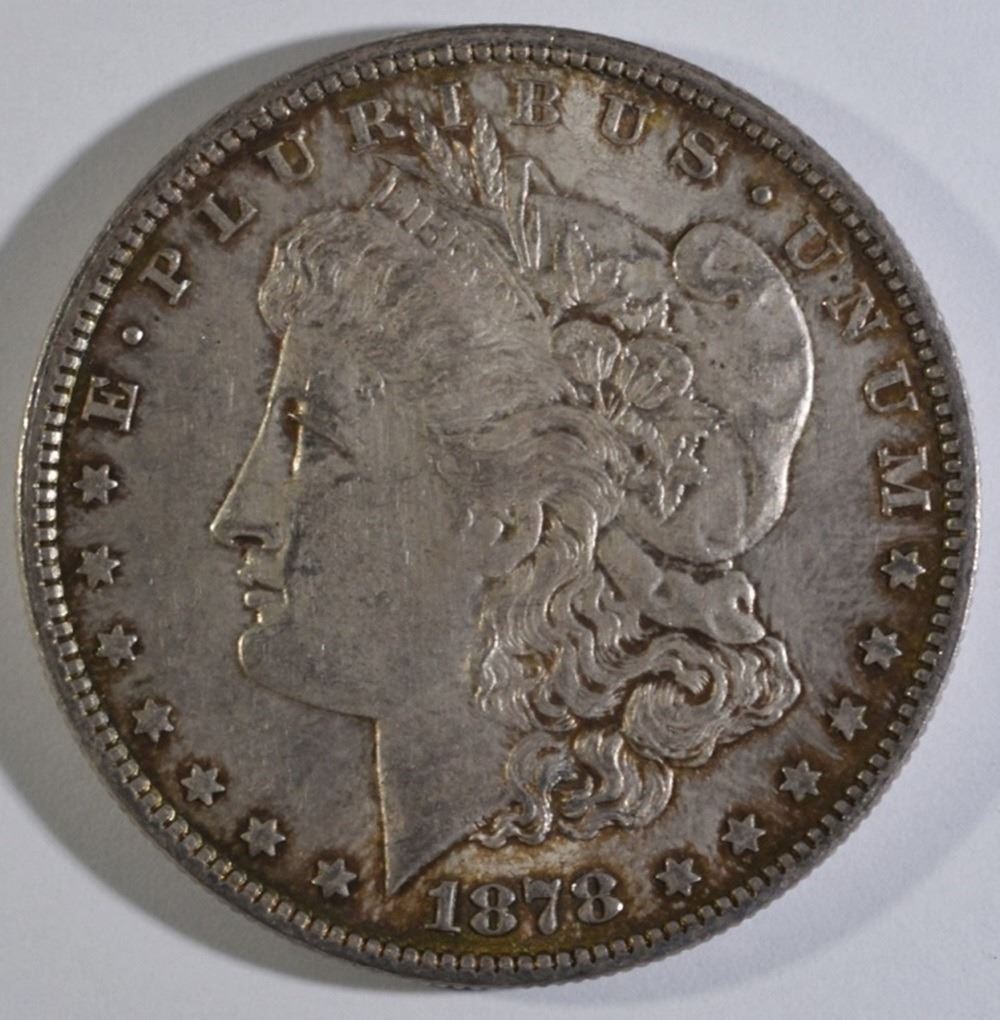 1878 7TF REV 79 MORGAN DOLLAR XF