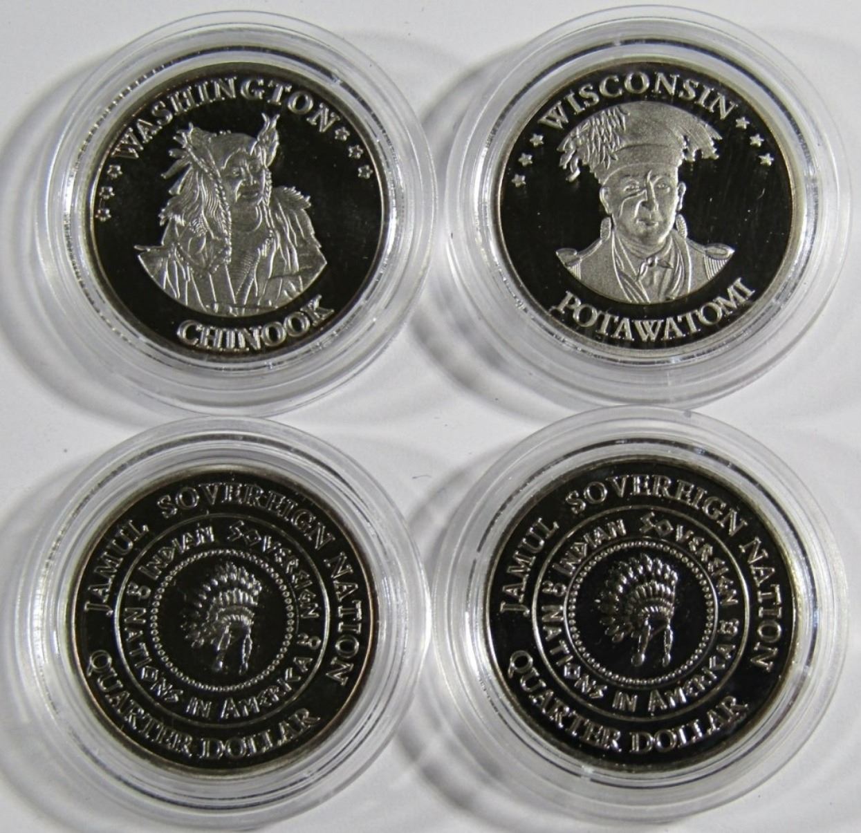 SET OF 50 "NATIVE AMERICAN QUARTERS"