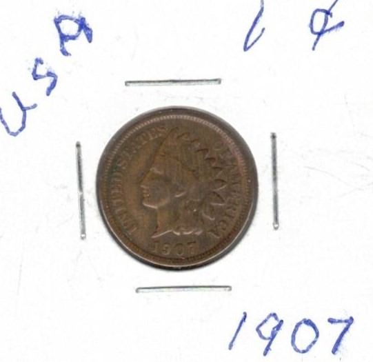USA 1907 Penny