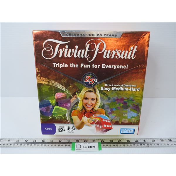 25th Anniversary Edition Of Trivial Pursuit Bodnarus Auctioneering 25th-anniversary-edition-of-trivial-pursuit-bodnarus-auctioneering