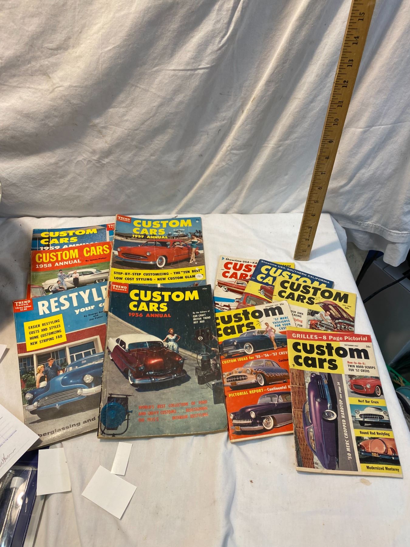 Vintage custom car books