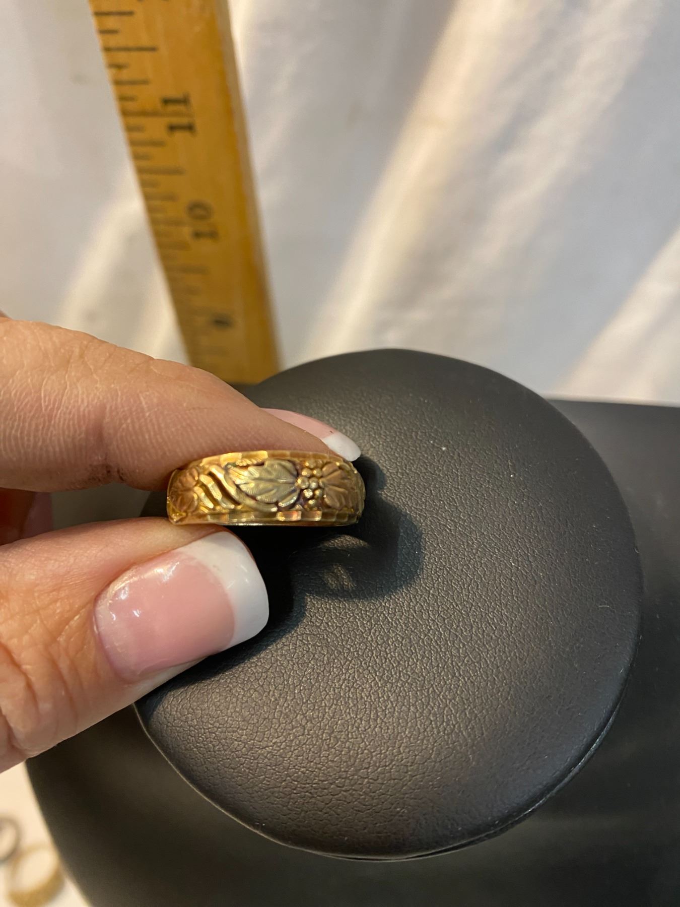 Ring stamped 10k
