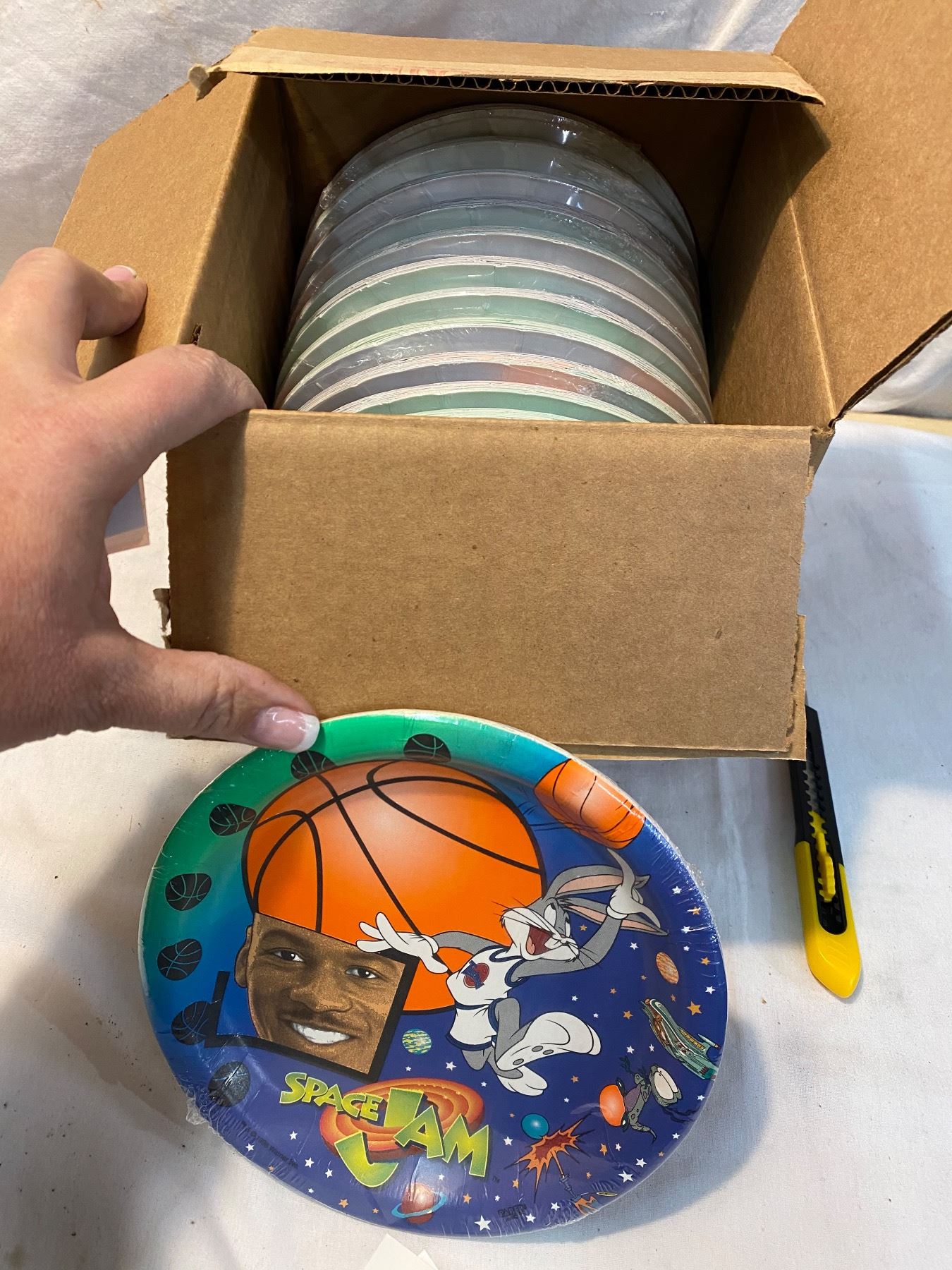 Space Jam plates