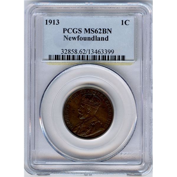 1913 Newfoundland One Cent 1913-newfoundland-one-cent