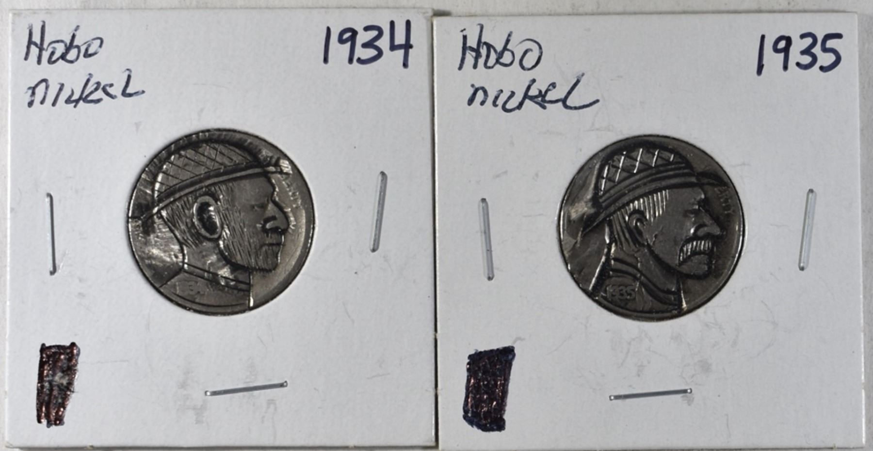 (2) HOBO BUFFALO NICKELS