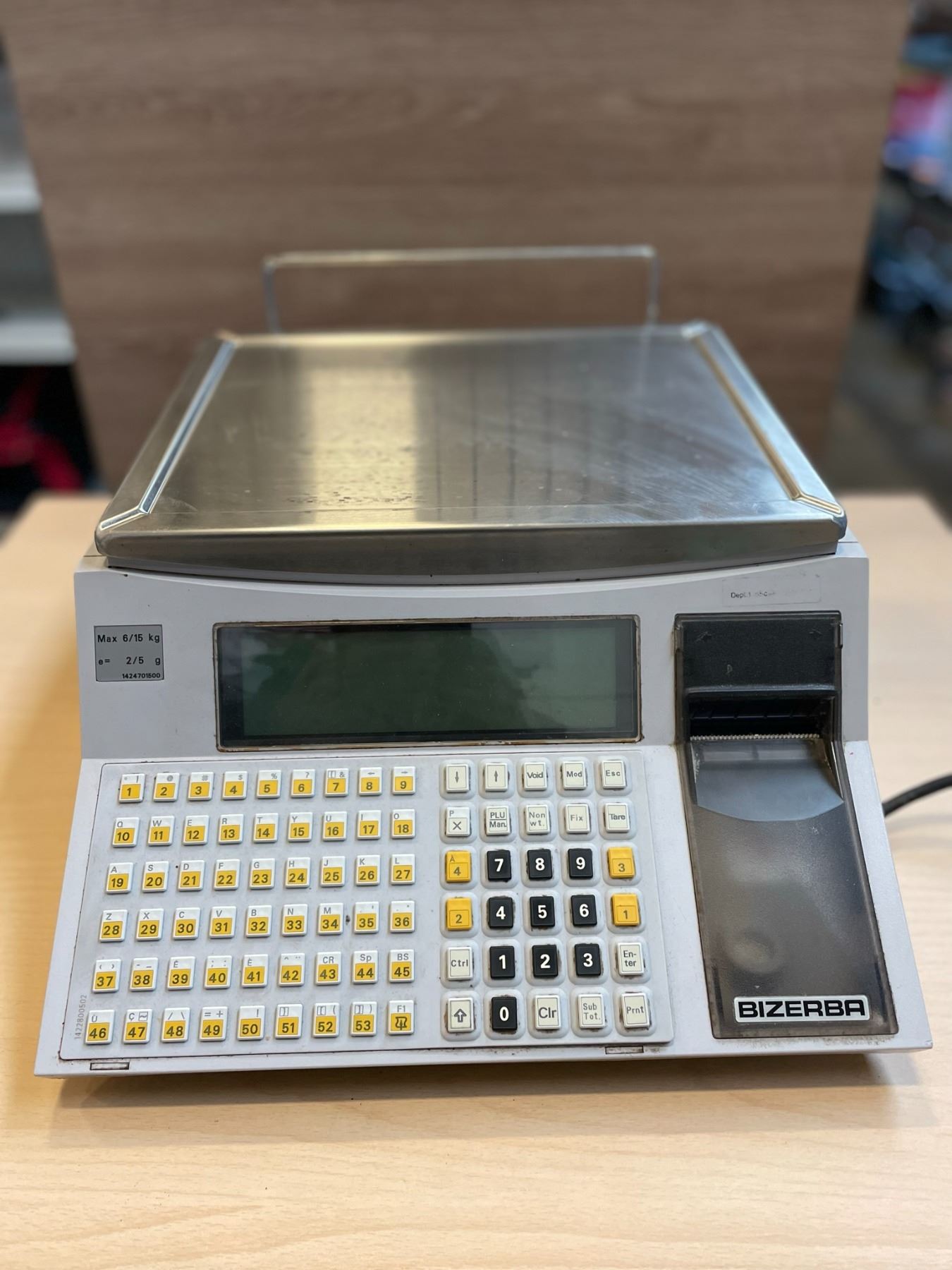 Working - Bizerba - Commercial Weigh Scale - Model: SCII 100