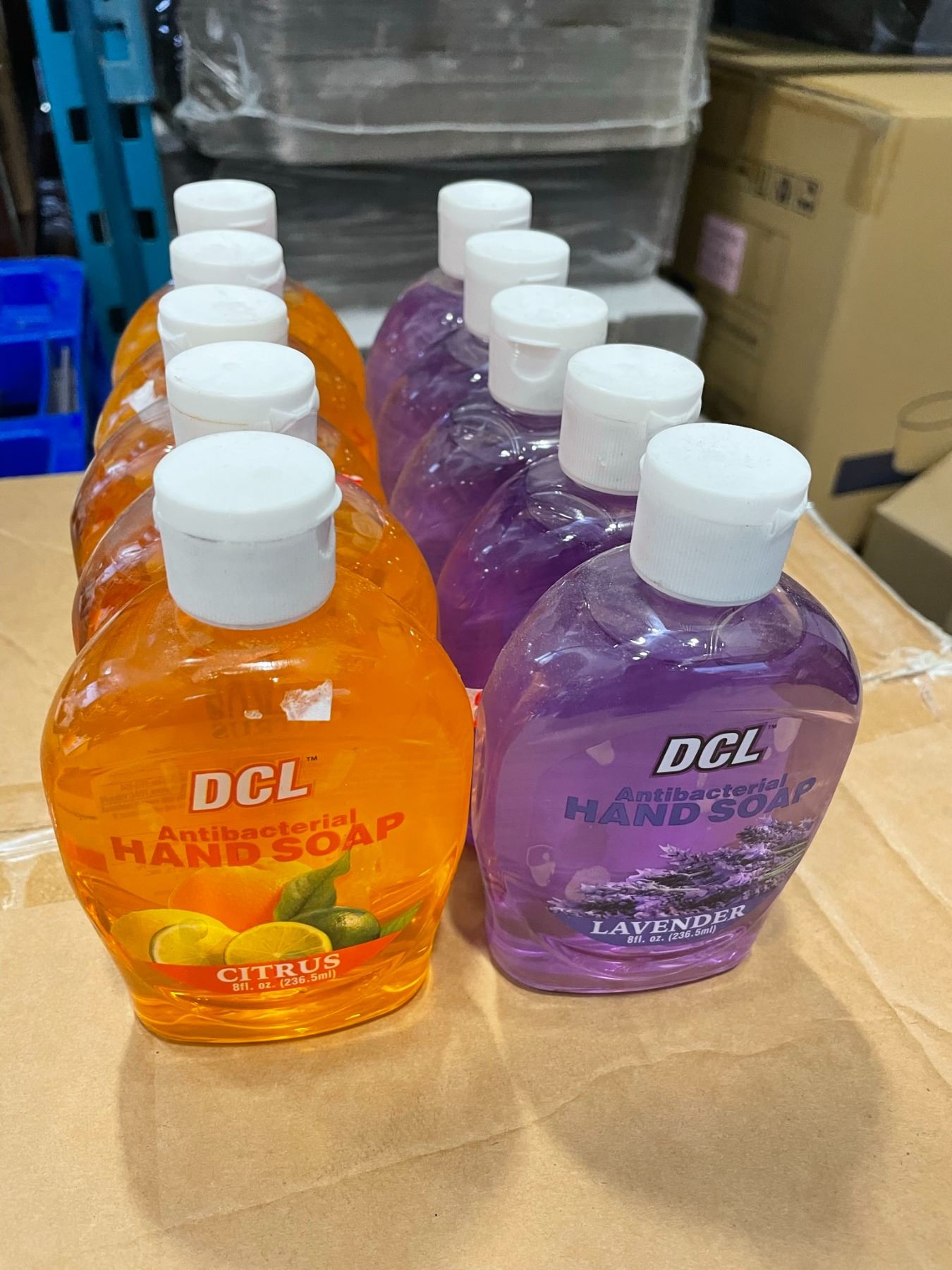 New - DCL - Antibacterial Hand Soap (Lot of 10)