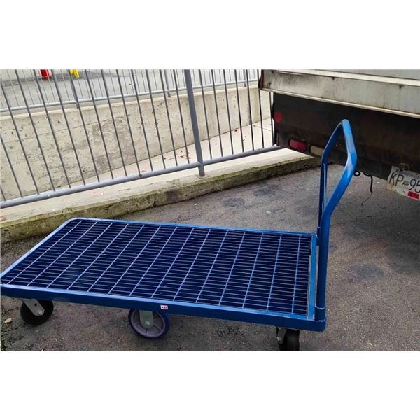 New - 6-Wheel Heavy Duty Cart for Moving Heavy Groceries 30" x 60" (Lot ...