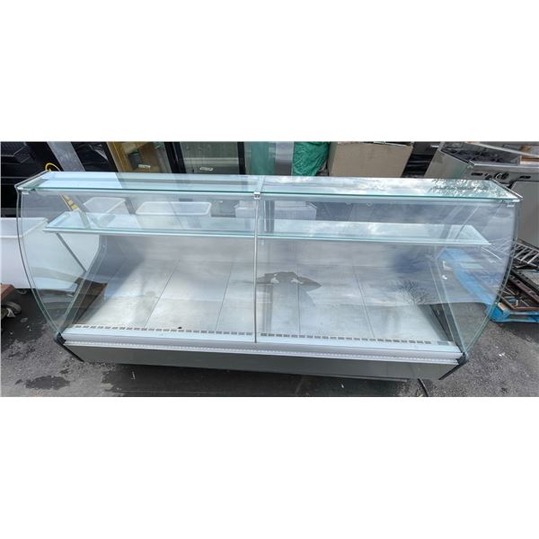 Kool-IT - 100" Curved Glass Refrigerated Cold Display Case with Glass ...