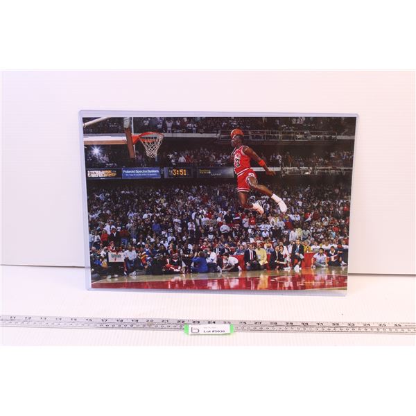 Michael Jordan Print Bodnarus Auctioneering