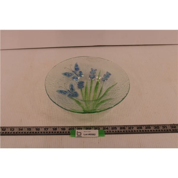 Art Glass Dish Bodnarus Auctioneering