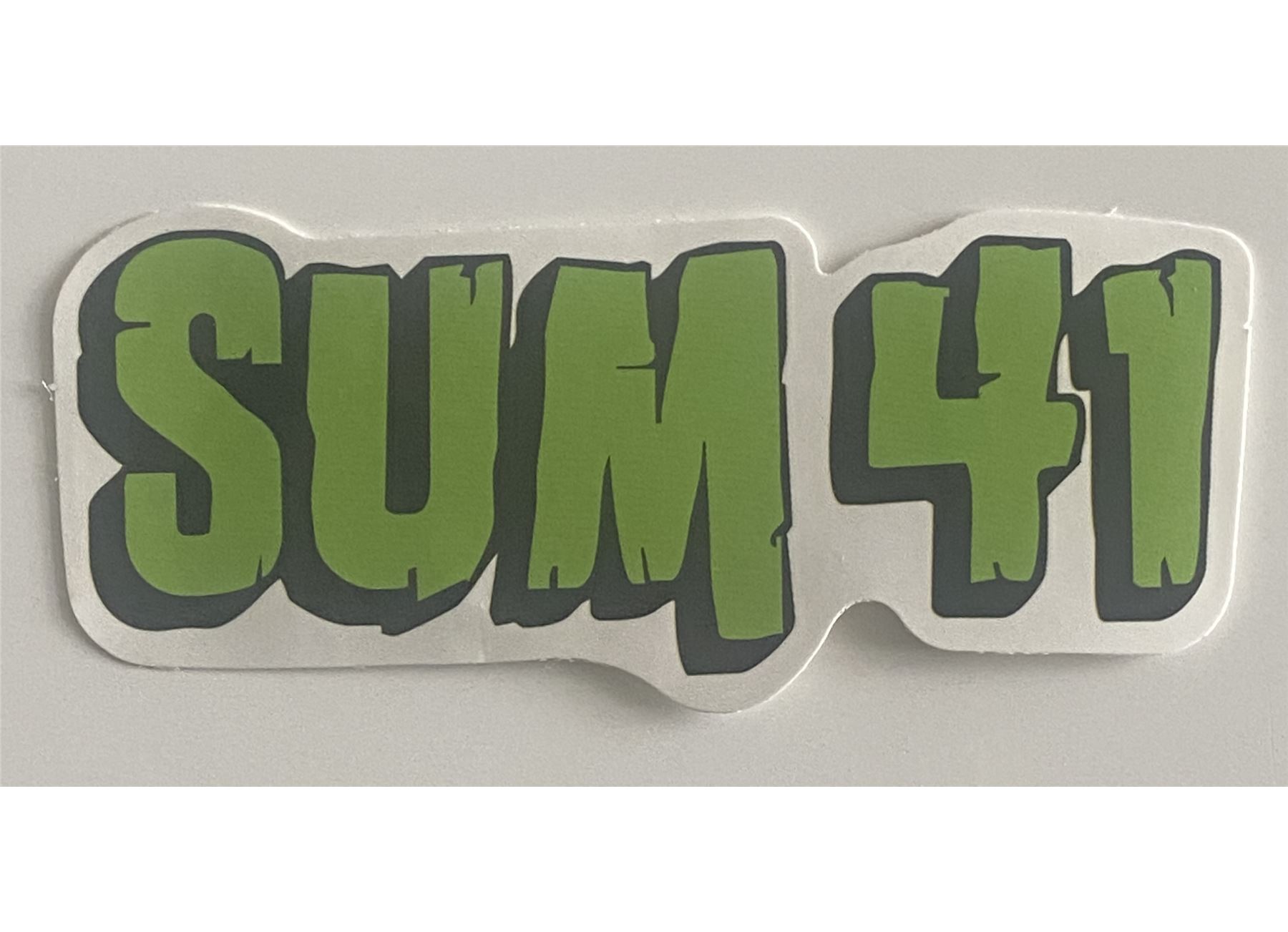 Sum 41 logo sticker