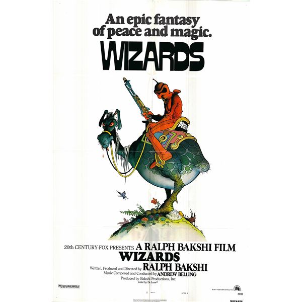 Wizards original 1976 vintage movie poster