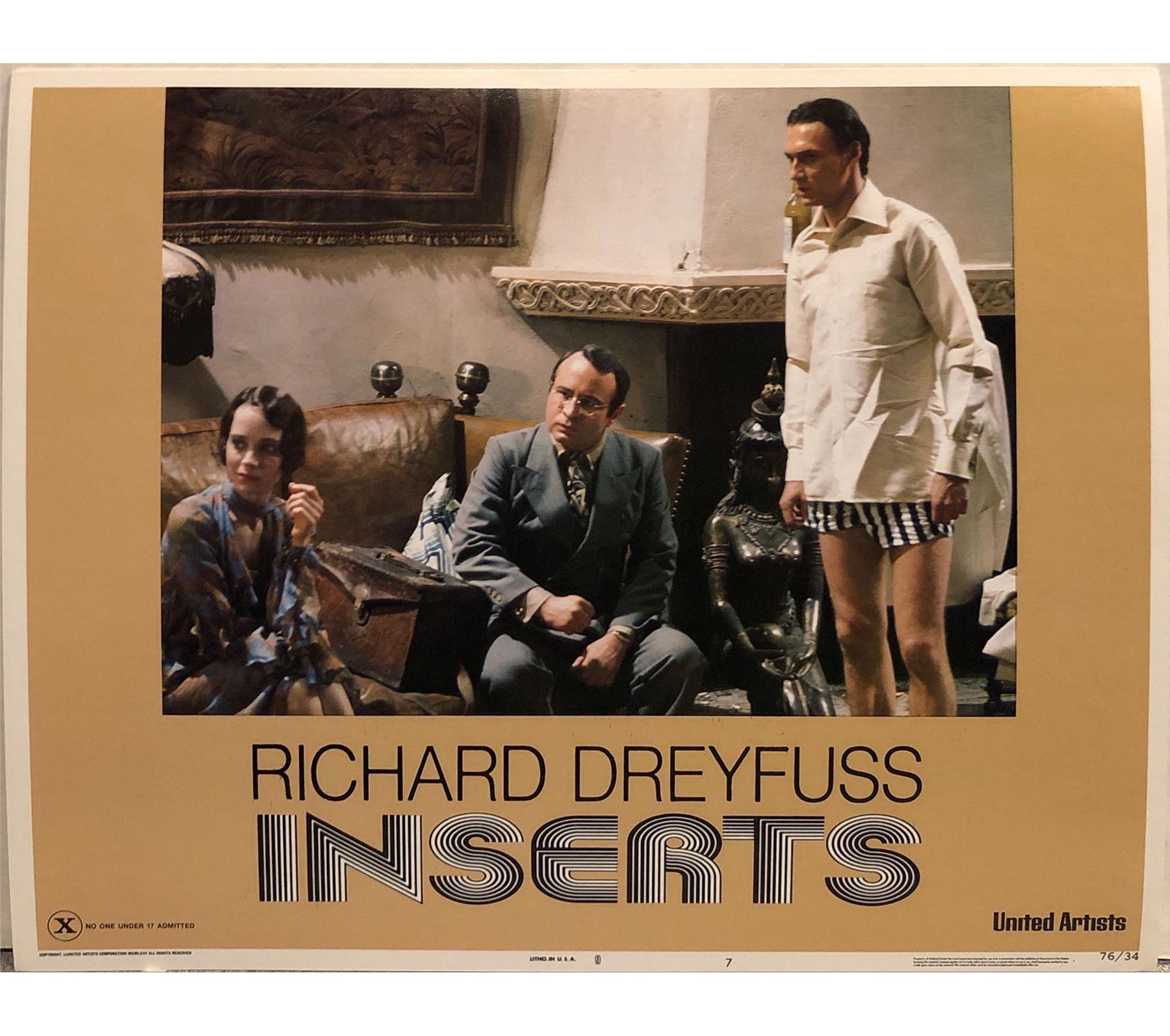 Inserts original 1975 vintage lobby card