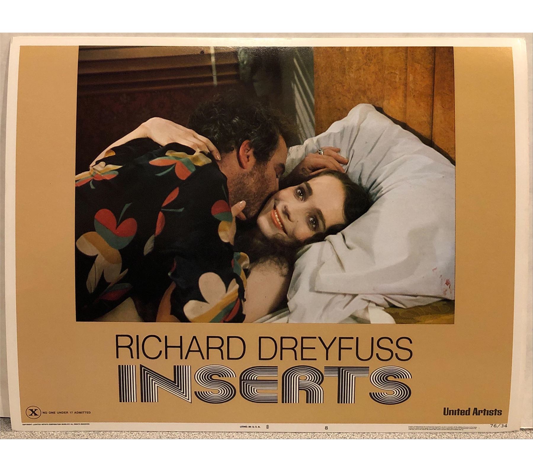 Inserts original 1975 vintage lobby card