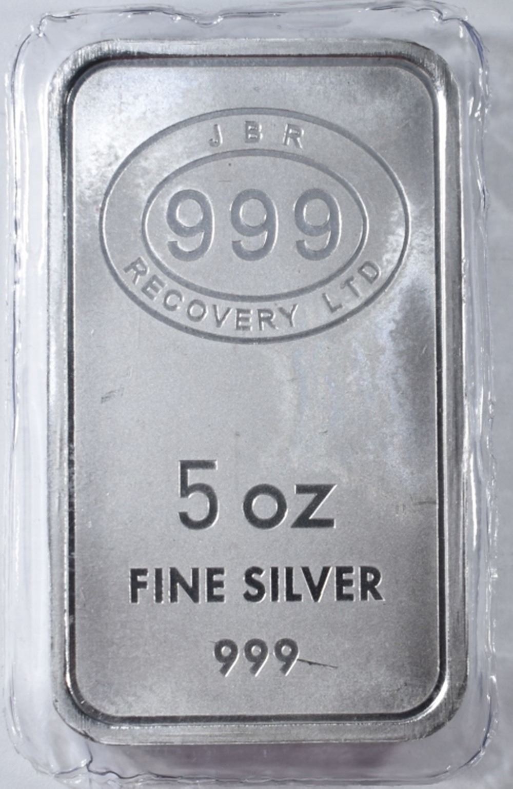 FIVE OZ .999 SILVER BAR