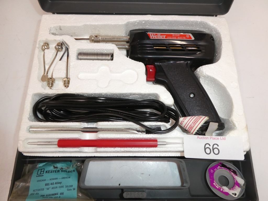 Weller 8200 140/100 Watts Kester Solder gun