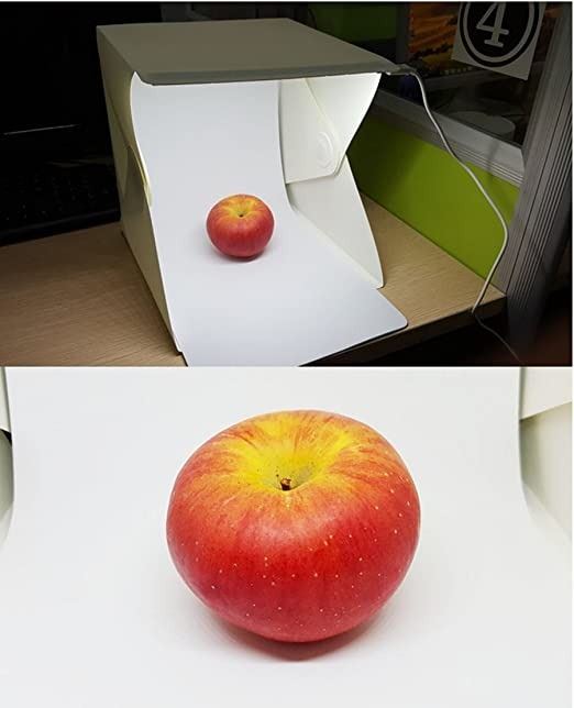 Lot of 2 LED Portable Photo Studios/Photo Boxes w/ Built-In LED Light ...