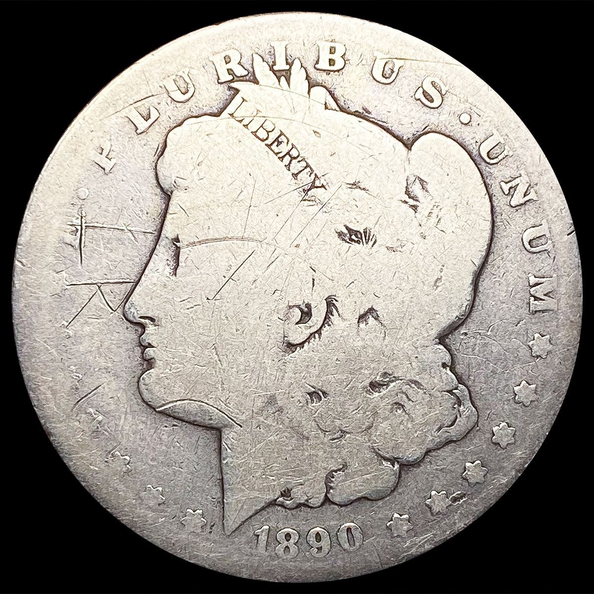 1890-CC Morgan Silver Dollar NICELY CIRCULATED