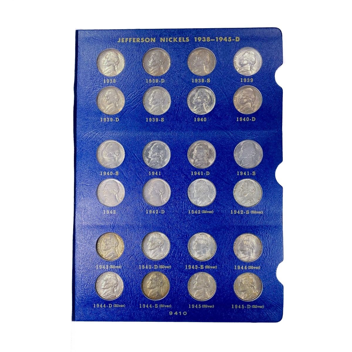 Complete 1938-1964 Jefferson Nickel Book (71