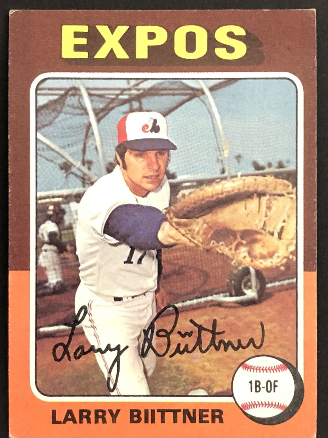 1975 TOPPS Larry Biittner