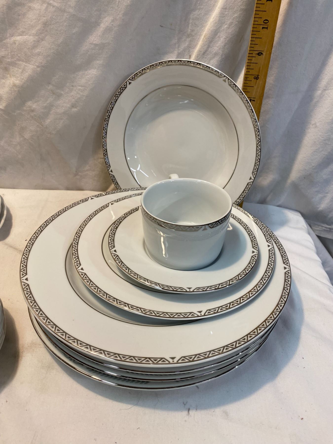 Royal Doulton platinum dishes