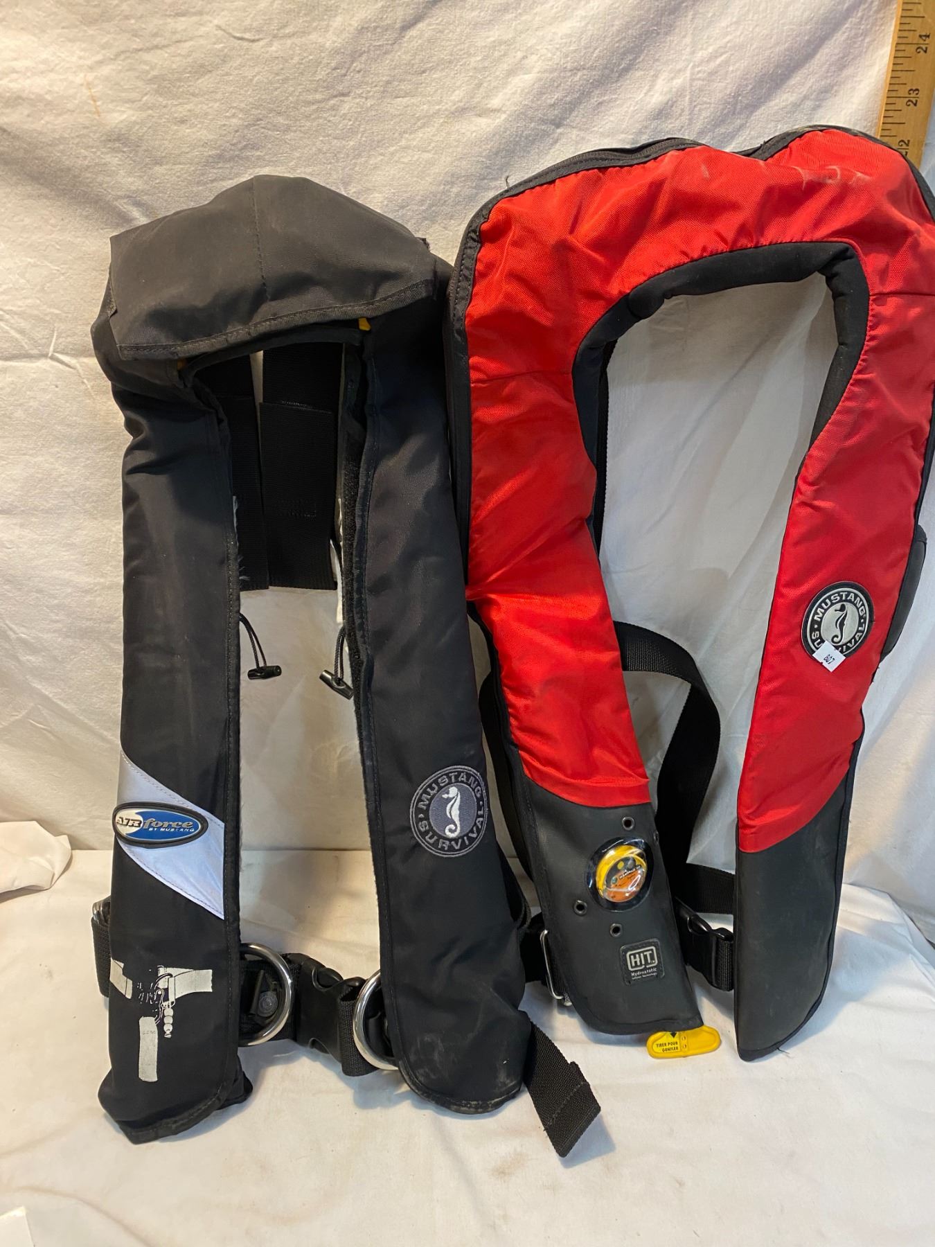 Mustang Automatic inflatable PFD's