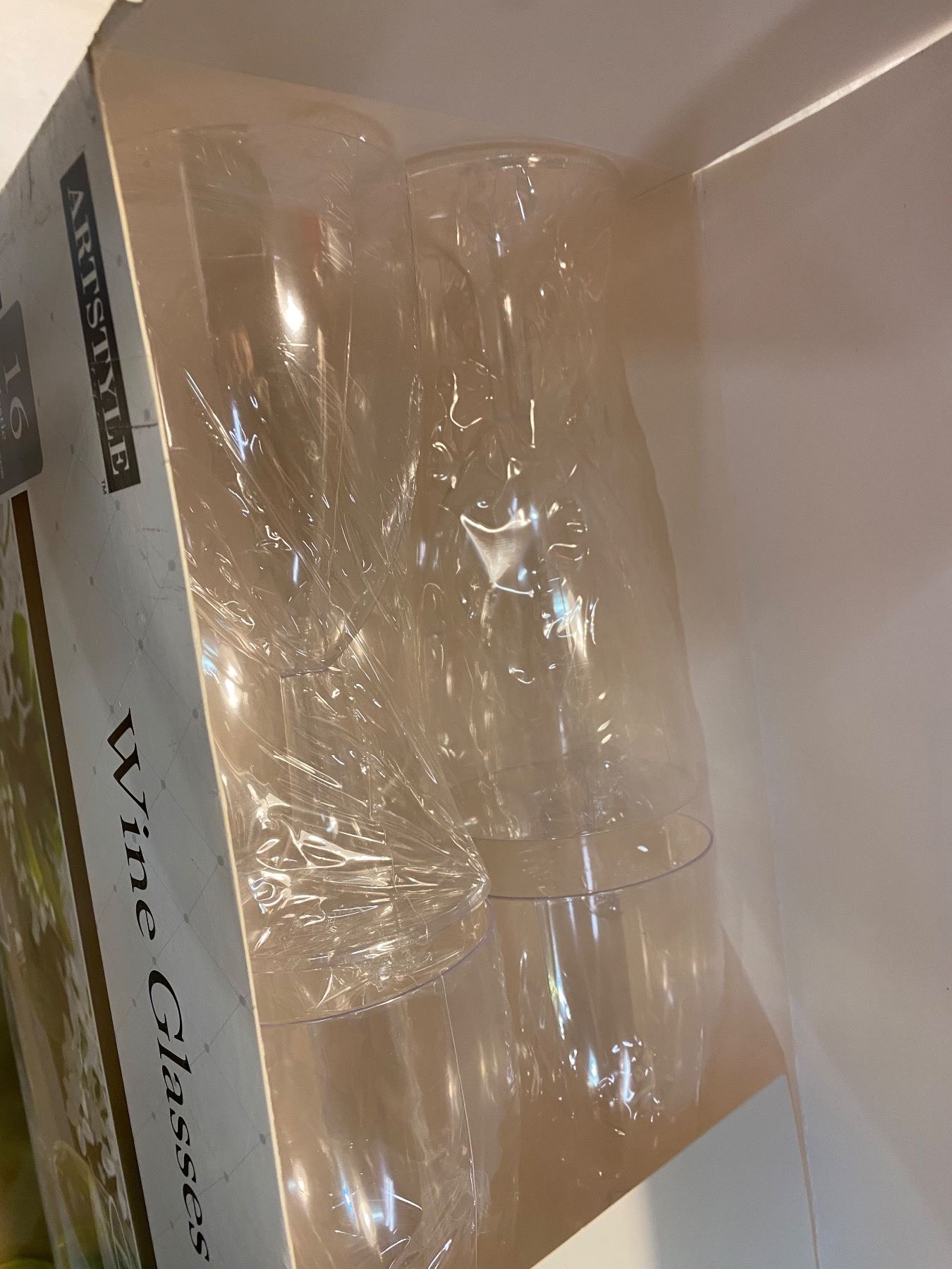 Plastic Wine Glasses 3159