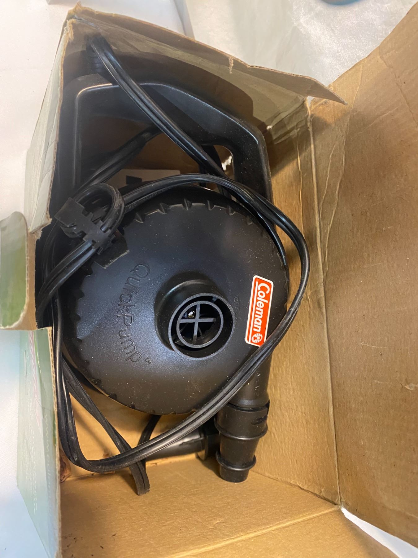 Coleman quick pump