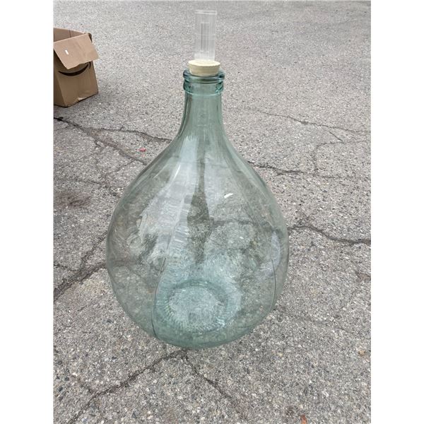 Large glass jug
