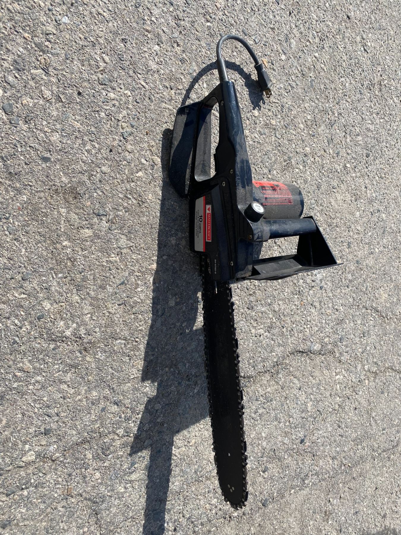 Mastercraft electric chain saw
