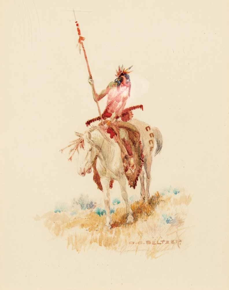 Olaf C. Seltzer-Indian Brave