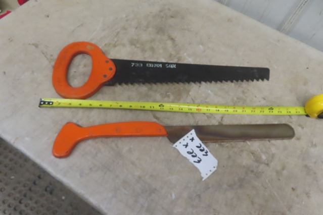 Saw Ripper Tree Marked 733+ Carving Knife