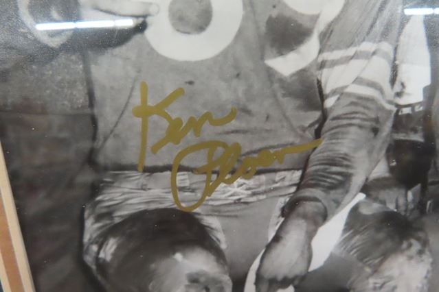 Framed Winnipeg Blue Bombers 1958 Grey Cup Champions Autographed by ...