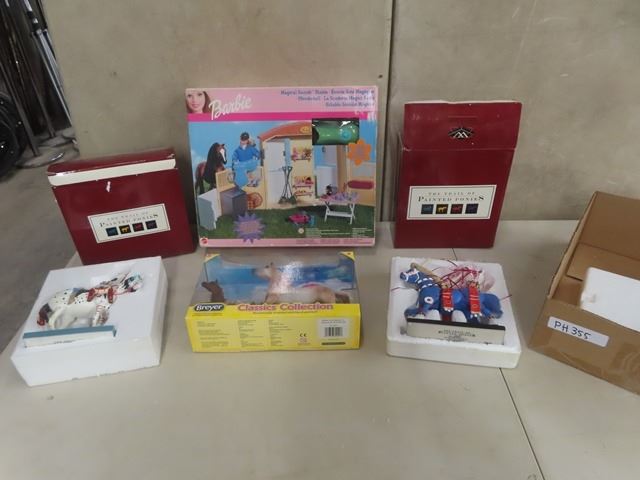 Barbie Magical Sounds Stable in Box, Breyar Classics Collection 2 ...