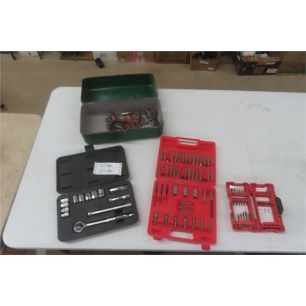 Mastercraft Socket Set In Case Metric 2 Bit Sets In Cases Assorted