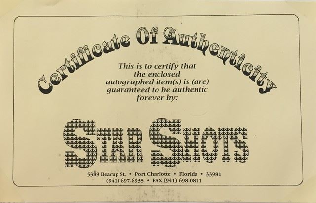 007 James Bond "For Your Eyes Only" (1981) Columbo (Chaim Topol) Signed ...