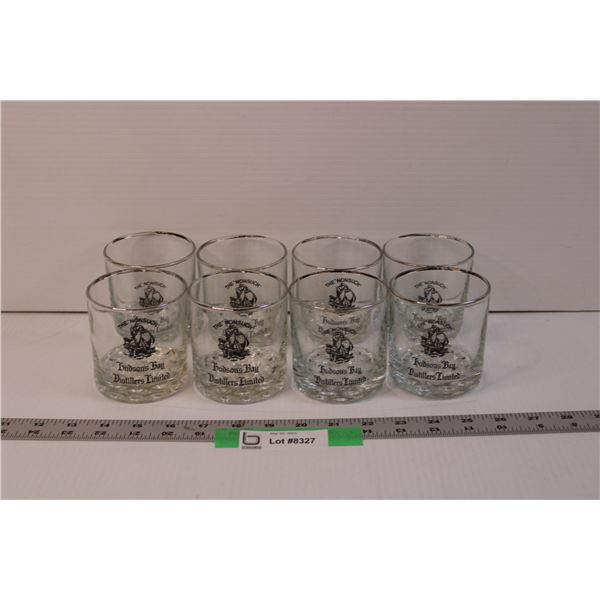 8 Lot Of Hudsons Bay Glass Alcohol Glasses Bodnarus Auctioneering