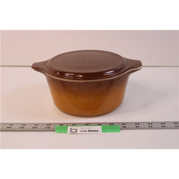 Pyrex Casserole Dish With Lid Bodnarus Auctioneering