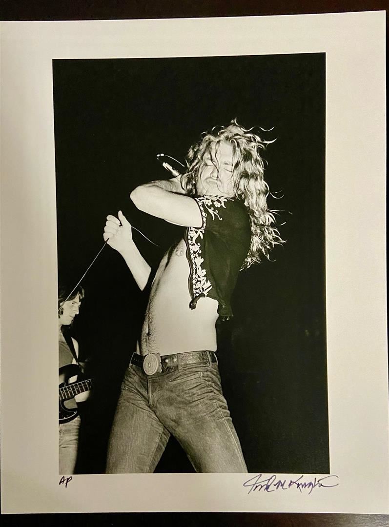 Led Zeppelin's Robert Plant by Robert M. Knight