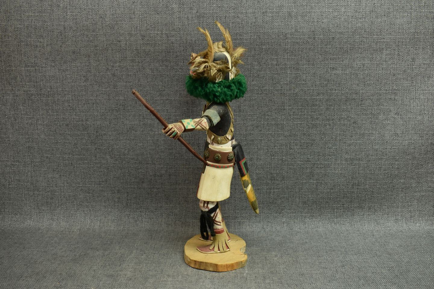 HOPI INDIAN BADGER KACHINA BY JOE GASH