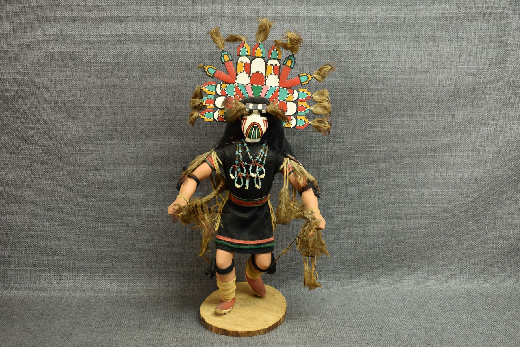HOPI INDIAN POLIK MANA KACHINA BY HENRY SLOAN