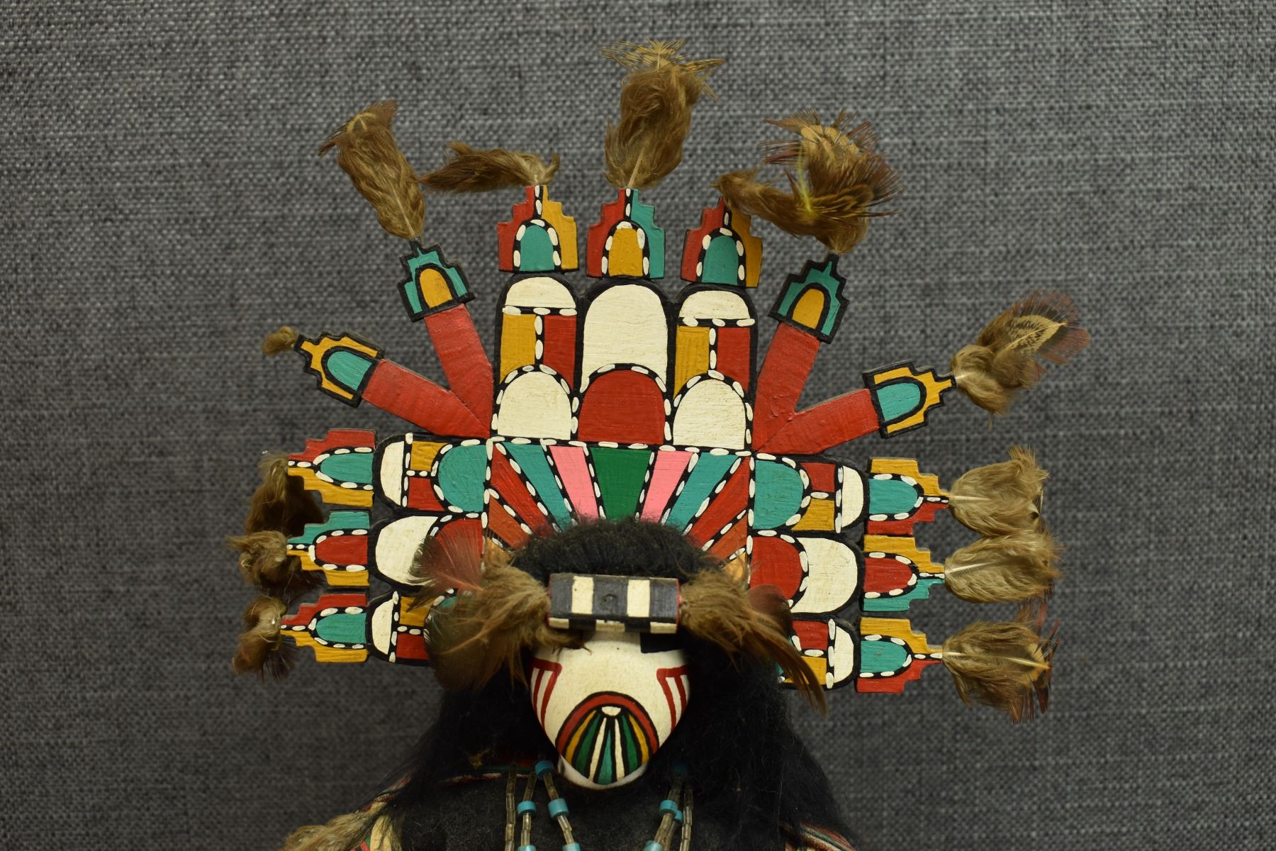 HOPI INDIAN POLIK MANA KACHINA BY HENRY SLOAN