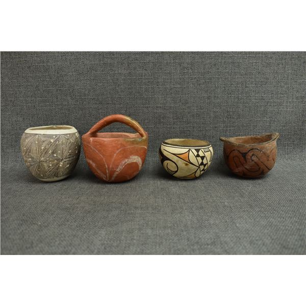GROUP OF NATIVE AMERICAN POTS