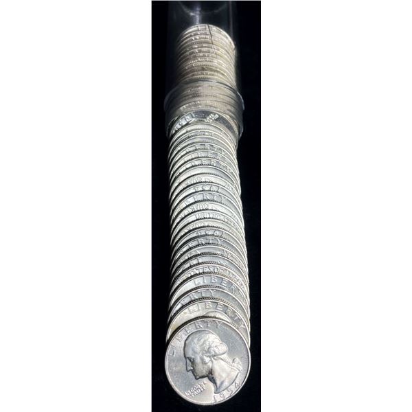 Roll (40-coins) 1954-D Original Mint Condition 90% Silver Quarters