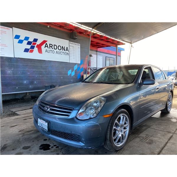 2005 INFINITI G35